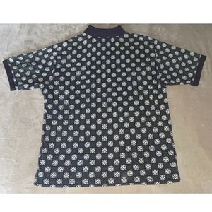 Izod | Shirts | Vtg 9s Mens Izod Polo Checkered Pattern Large | Poshmark